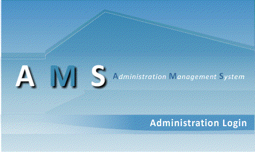 AMS "Administration Management System" » User Secure Login Page